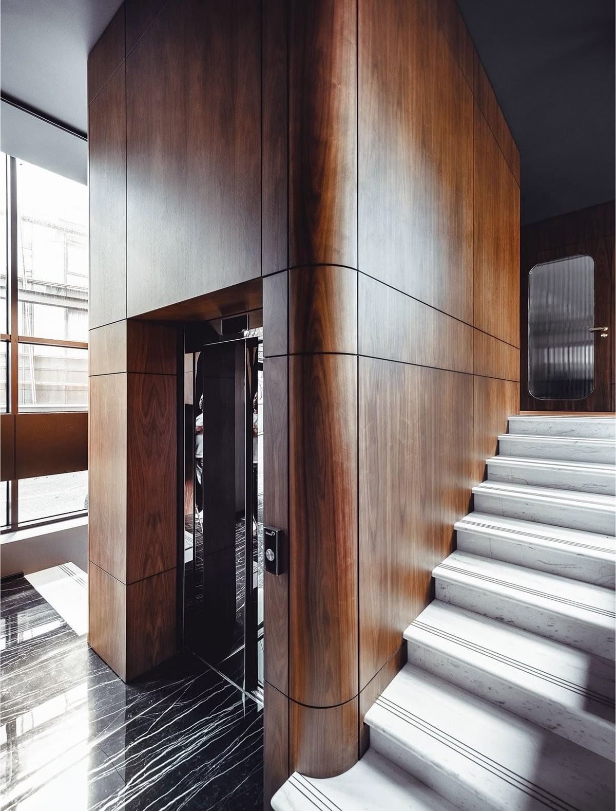 Wood & Stone Textures for Elevator Cabs